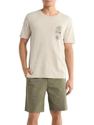 ROARK Photograph Cotton Graphic T-shirt - Fossil