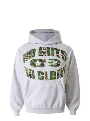 HELLSTAR Hellstar "No Guts No Glory!" Hoodie Grey