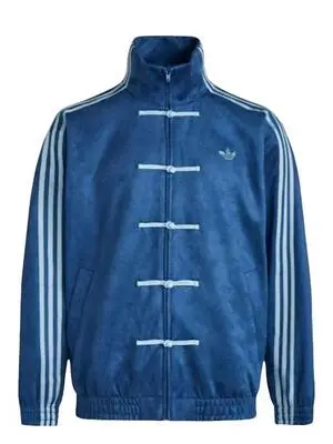 Adidas Adidas Chinese Track Top 3.1 Year Of The Snake Jacket Cream/navy Blue