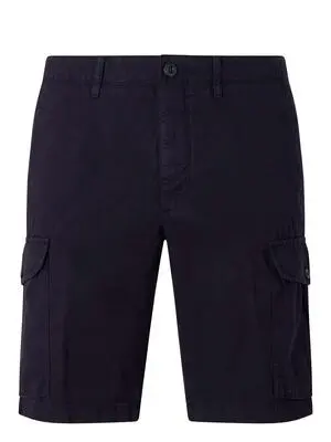 SLOWEAR Slowear Incotex Straight-Leg Cargo Shorts Navy