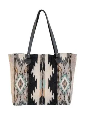 AMASOUK Looking Glass Tote - Blue