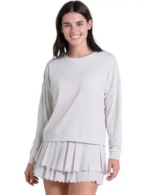 Lucky In Love Hype" Long Sleeve Top - Birch