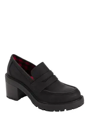 MUK LUKS Leona Loafer Pump - Black
