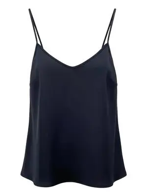 BLACK LABEL Black Label Spaghetti Strap V-Neck Top