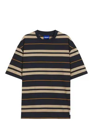 Hugo Loose-fit Striped T-shirt - Patterned