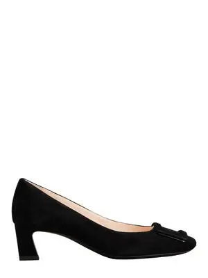 ROGER VIVIER Roger Vivier Trompette Suede Pumps