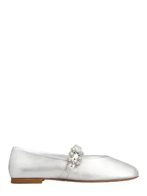 ROGER VIVIER Roger Vivier Efflorescence Mary Janes Silver