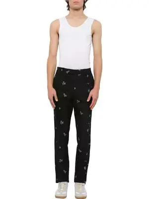 Alexander McQueen High-waisted Trousers - Black