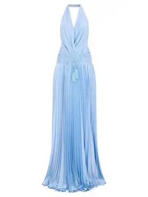TUBA ERGIN Antoinette Maxi Dress - Blue