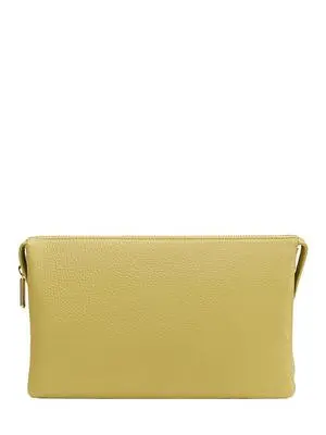 Cuyana Cuyana Tria Clutch Lime