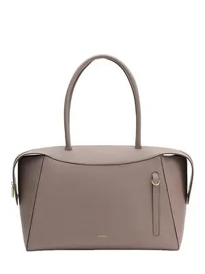 Cuyana Forma Bowler Bag - Clay