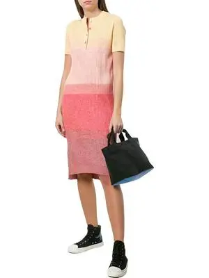 HERVÉ CHAPELIER Contrast Stitch Tote Bag - Blue