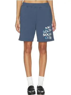 ANTI SOCIAL SOCIAL CLUB Boro Wave Shorts - Indigo