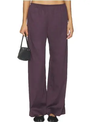 LESET LESET Yoko Pocket Pant Malbec