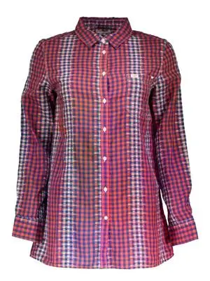 LEEM Long-sves Shirt - Red