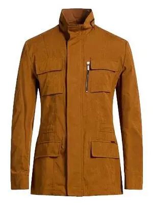 MOORER Safari Jacket - Brown