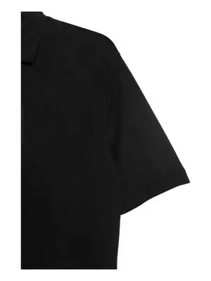 FILIPPO DE LAURENTIIS Short-sleeve Polo Shirt - Black