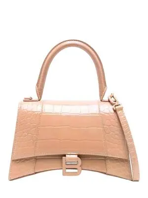 Balenciaga Hourglass Xs Tote Bag - Neutrals