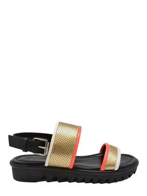 GIUSEPPE ZANOTTI Double Buckle Sandals - Black