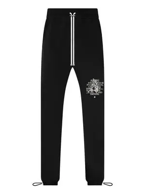 Amiri Logo-print Track Pants - Black