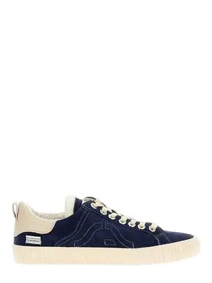 SPRINGA Wavy Suede Sneakers - Blu