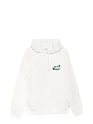 Drole De Monsieur Embroidered Hoodie - Neutrals