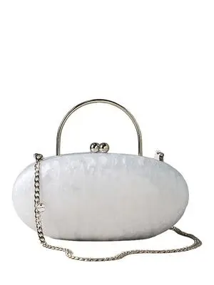 OLGA BERG Imelda Clutch - White