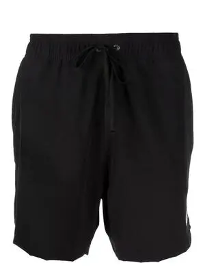 Amiri Logo-print Swimming Shorts - Black