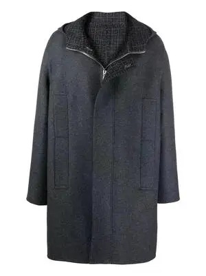 Givenchy Wool Duffle Coat - Grey