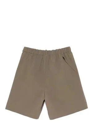 GOLDWIN Elasticated Waistband Shorts - Brown