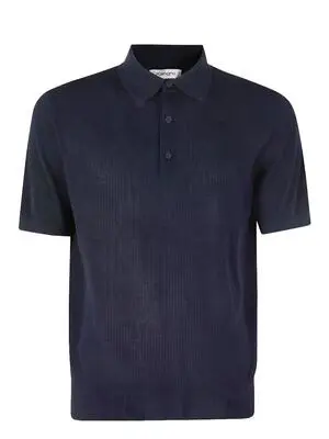 KANGRA Short-sleeve Polo Shirt - Blue