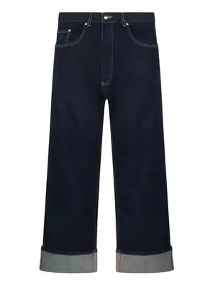 ICON DENIM LOS ANGELES Ross Turn-up Cuff Jeans - Blue