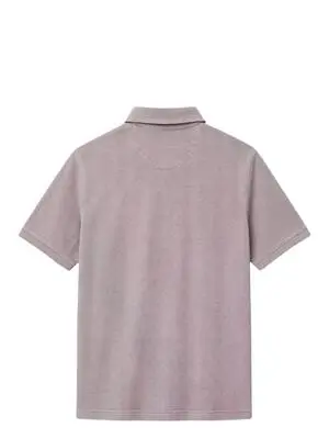 Fedeli Short-sleeve Polo Shirt - Grey