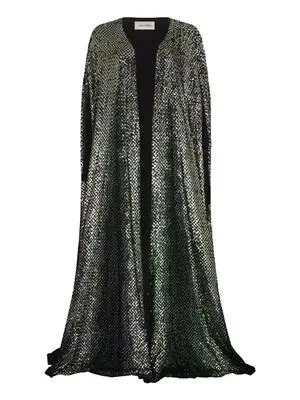 Valentino Garavani Embellished Cape - Silver