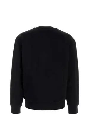 Prada Triangle-logo Sweatshirt - Black
