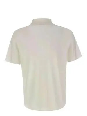 Paul & Shark Ribbed Open-collar Polo Shirt - Neutrals