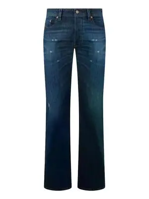 DIESEL® Dark Wash Distressed Jeans - Blue