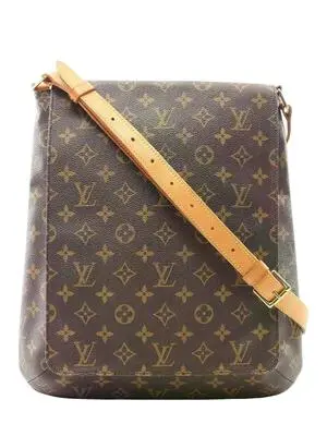 LOUIS VUITTON Monogram Musette Salsa Gm Crossbody Bag - Brown