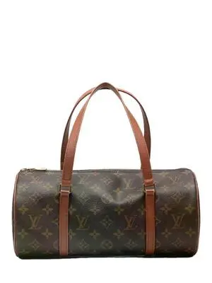 LOUIS VUITTON 1995 Monogram Papillon 30 Handbag - Brown