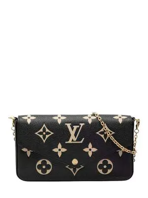 LOUIS VUITTON Pochette Felicie Bag - Black