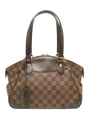 LOUIS VUITTON Damier Ebene Verona Pm Satchel - Brown