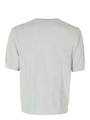 KANGRA Ribbed T-shirt - Neutrals