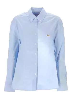 Fiorucci Angels Patch Button-down Shirt - Blue