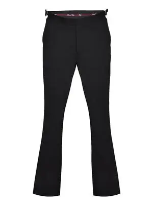 DAVID WEJ Ashford Relaxed Trouser With Side Adjusters - Black
