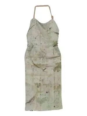 ZIGGY CHEN Pouch Pocket Apron - Neutrals