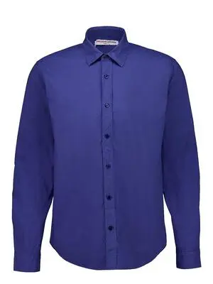 Orlebar Brown Nightfall Giles Poplin Shirt - Blue