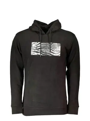 Roberto Cavalli Cavalli Class Zebra Print Hoodie Black