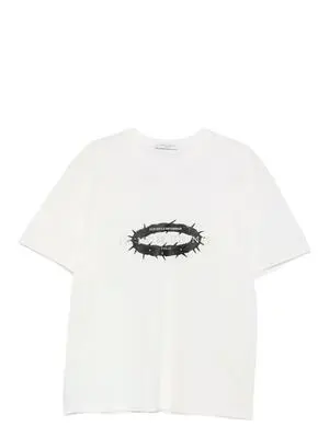 IH NOM UH NIT Graphic-print T-shirt - Neutrals