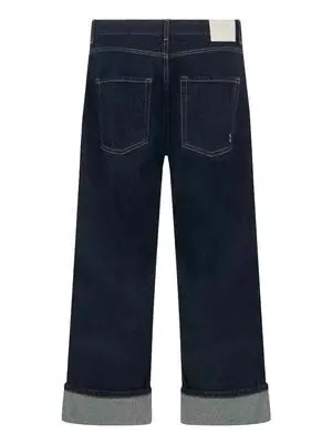 ICON DENIM LOS ANGELES Ross Turn-up Cuff Jeans - Blue