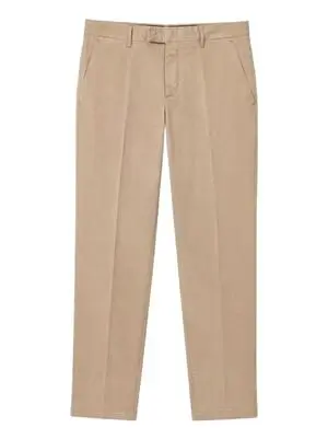 PT TORINO Straight-leg Chino Trousers - Neutrals